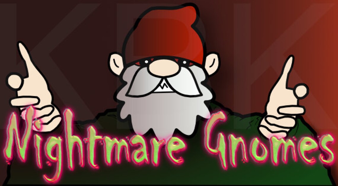 Nightmare Gnomes Horror Movie Lawn Gnome Chucky - Etsy