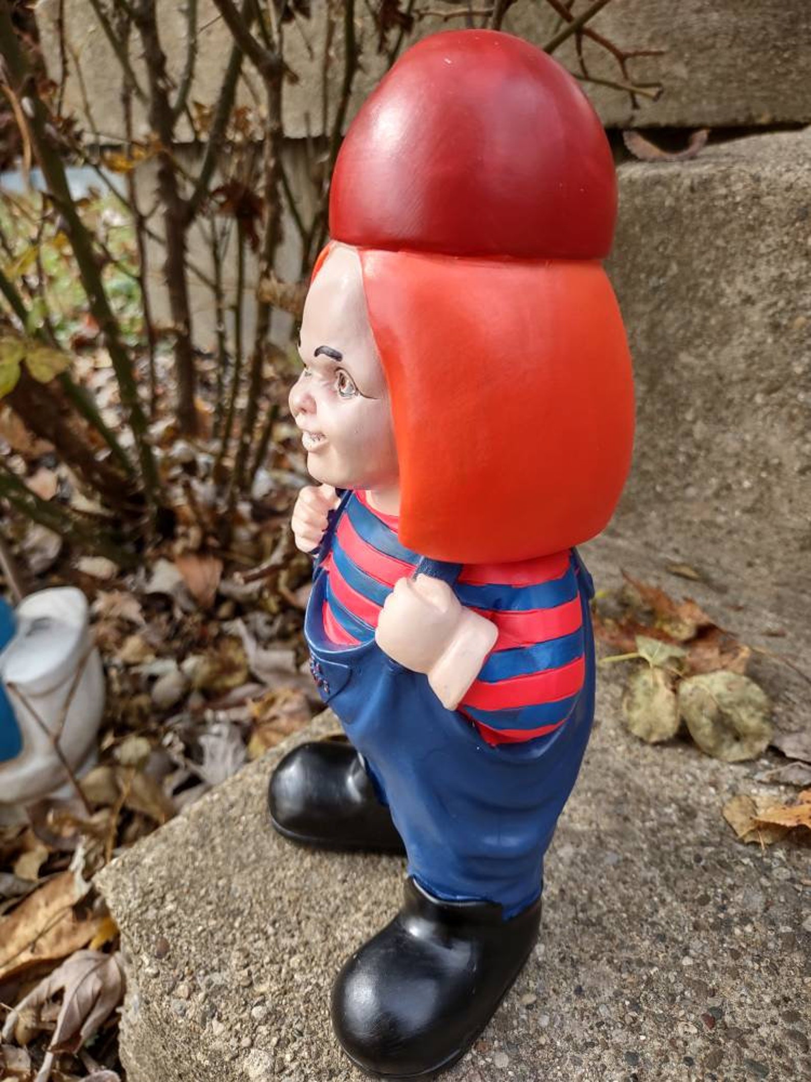 Nightmare Gnomes Horror Movie Lawn Gnome Chucky - Etsy
