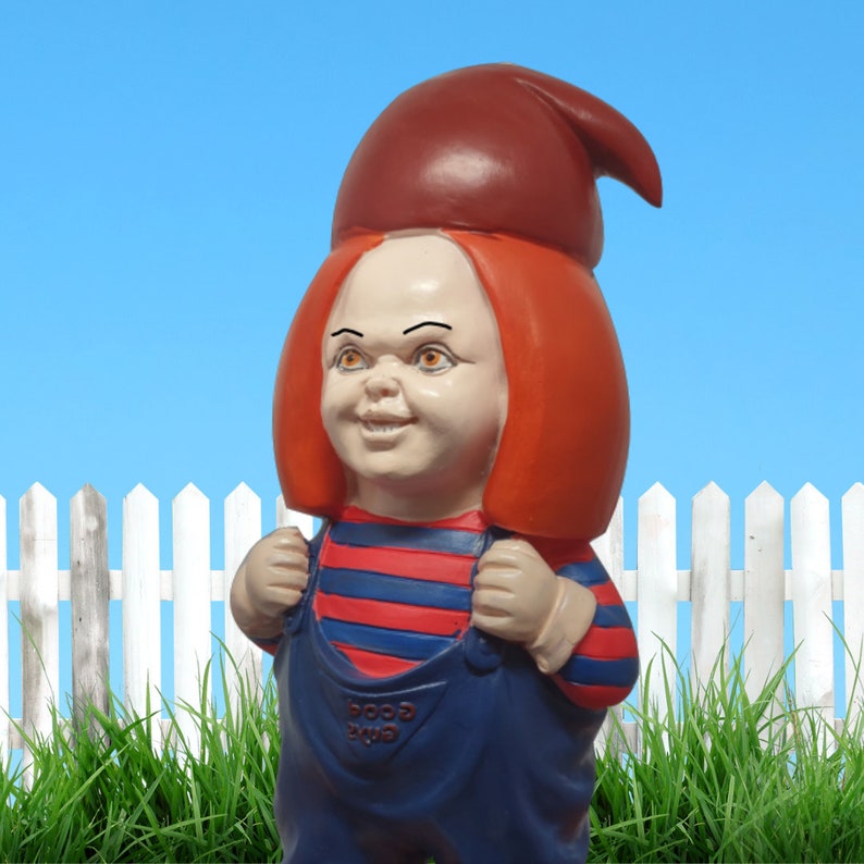 Nightmare Gnomes Horror Movie Lawn Gnome Chucky - Etsy Canada