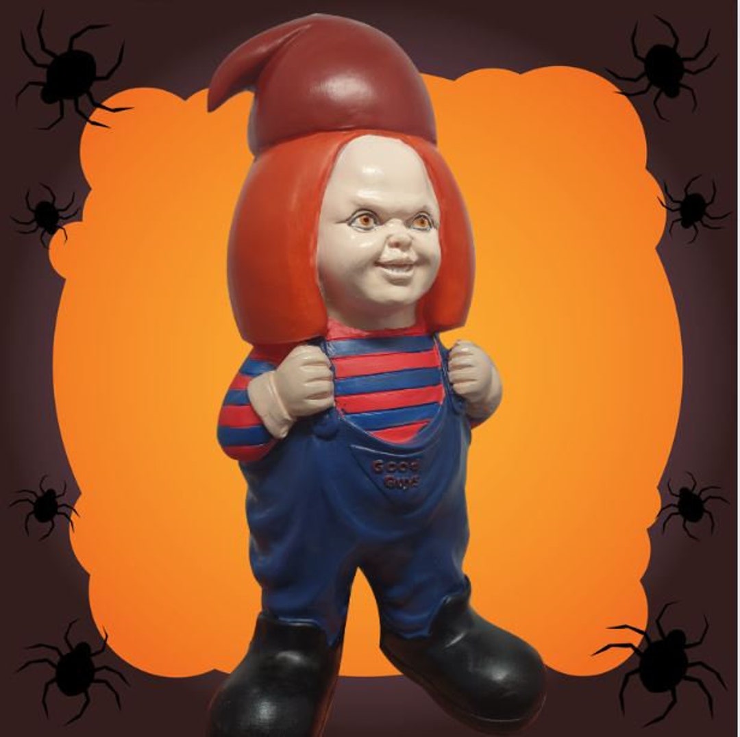 Nightmare Gnomes Horror Movie Lawn Gnome Chucky Halloween - Etsy UK