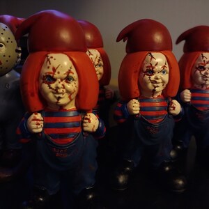 Nightmare Gnomes Horror Movie Lawn Gnome Chucky Halloween Decoration ...