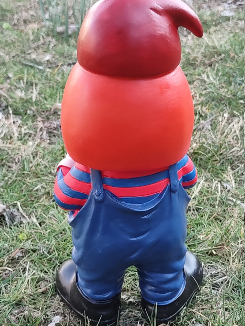 Nightmare Gnomes Horror Movie Lawn Gnome Charles | Etsy