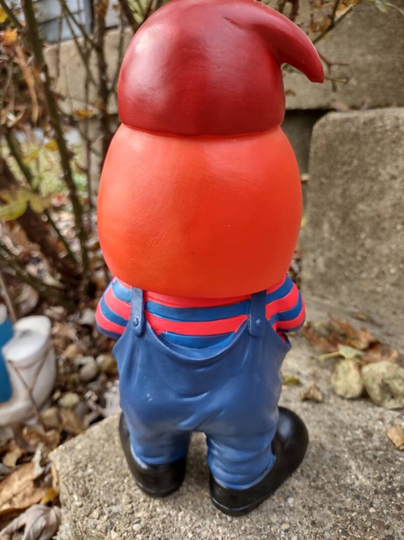 Nightmare Gnomes Horror Movie Lawn Gnome Chucky - Etsy