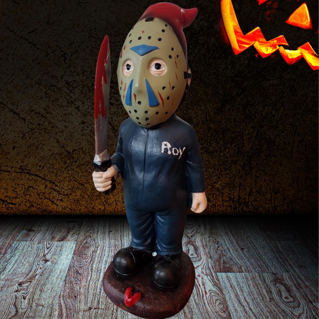Friday the 13th Part 5 Roy Burns Garden Gnome Halloween Decor - Etsy