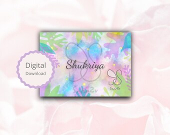 Desi Thank You Card - Etsy