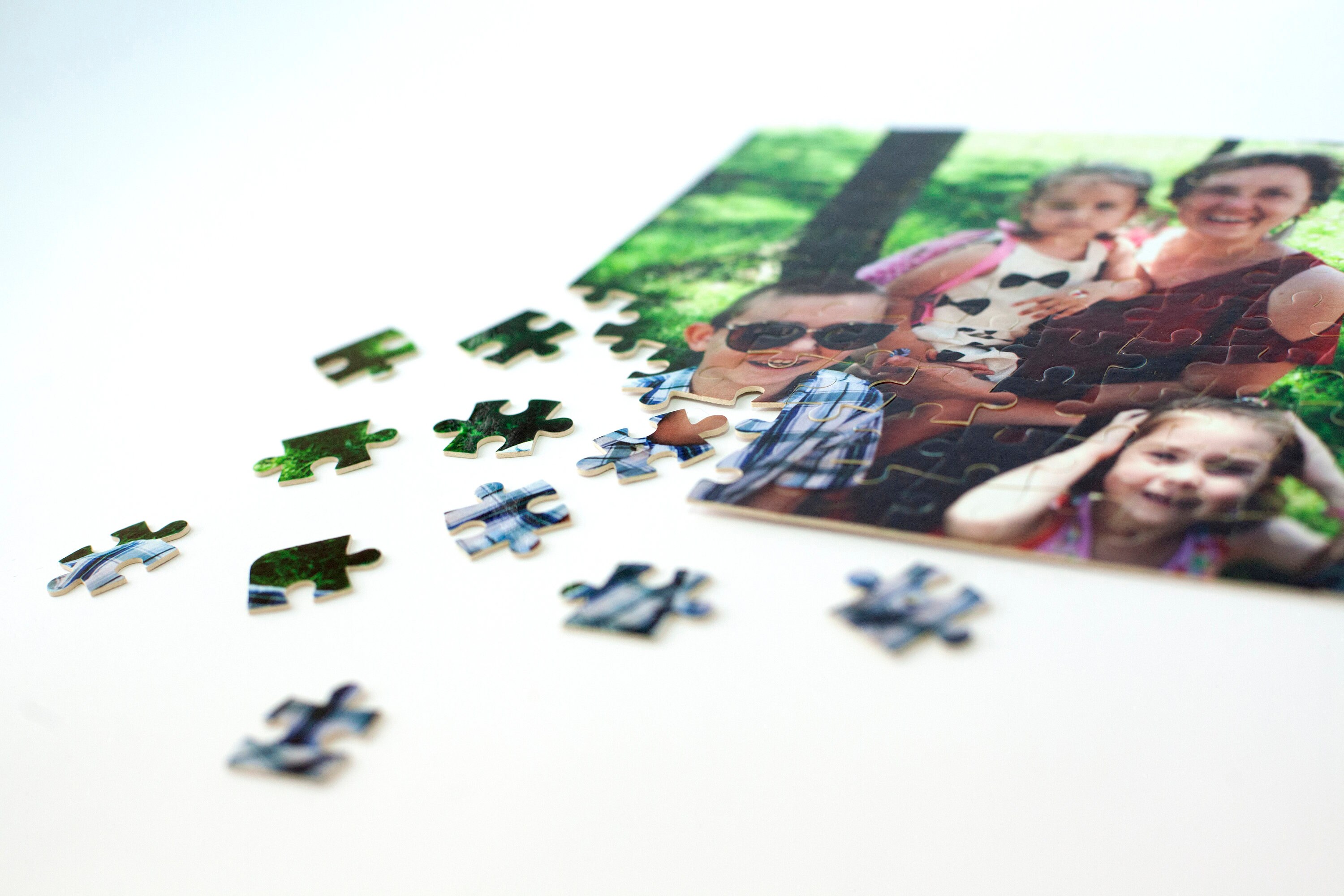 Create Custom Jigsaw Puzzle From Picture Custom Character - Etsy