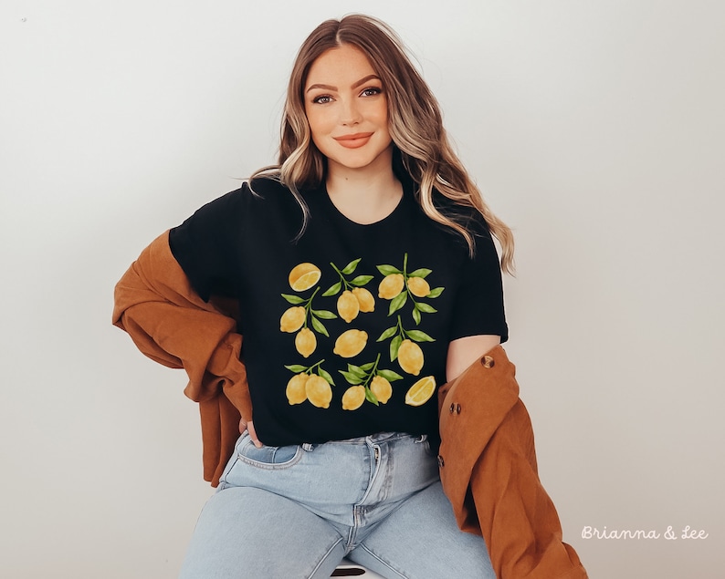 Lemon Tree Vintage T Shirt, Cottagecore Shirt, Lemon Italy Shirt ...