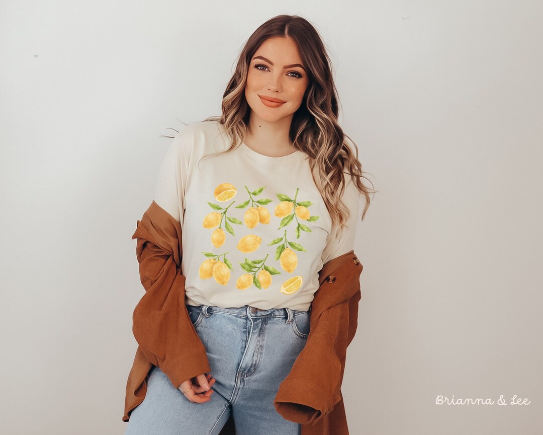 Lemon Tree Vintage T Shirt, Cottagecore Shirt, Lemon Italy Shirt ...