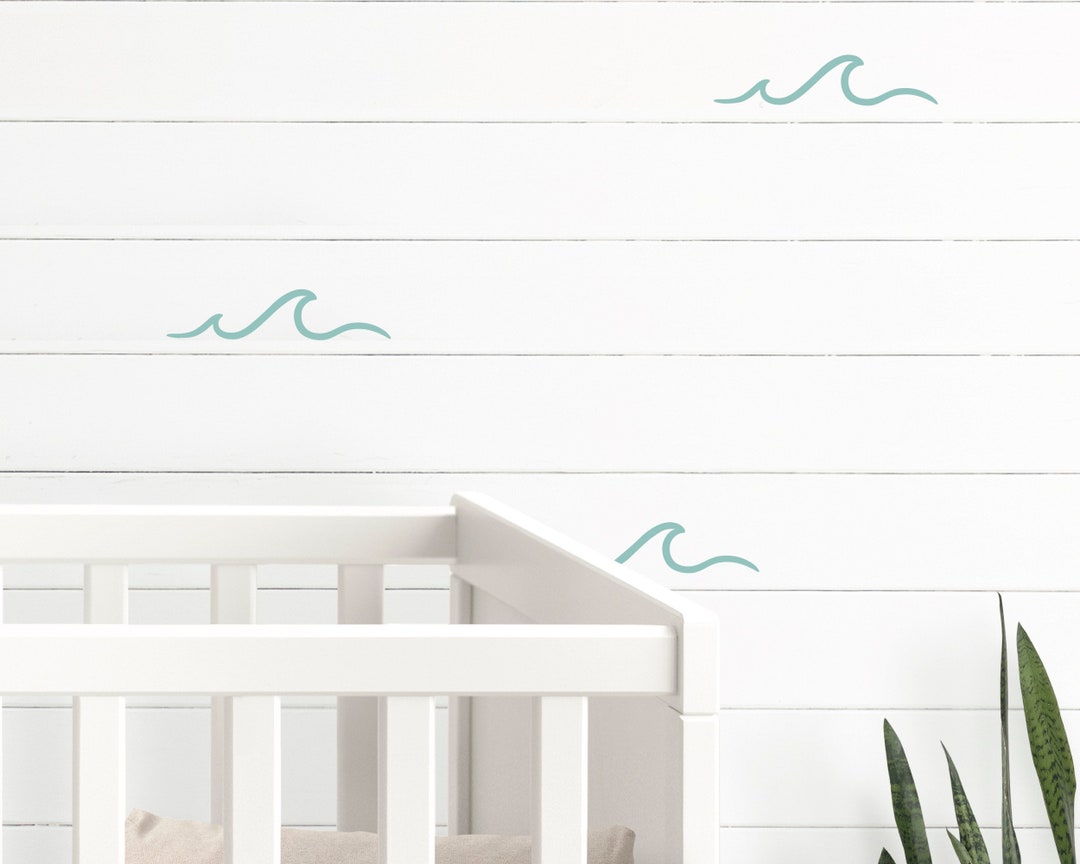 Mini's • Wave • Vinyl Sticker Multipack • Coastal • Surf • Wave Decal ...