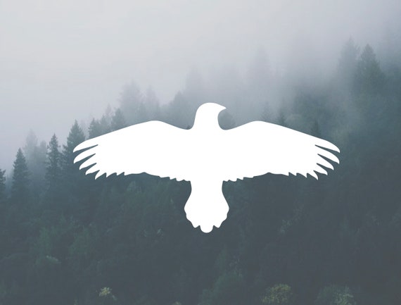 Raven Decal - Etsy