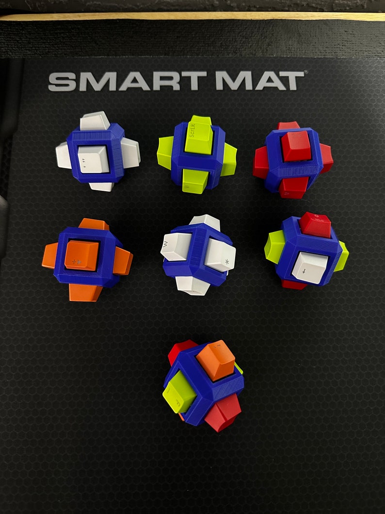 6 Key Mechanical Fidget Cube Assorted Mechanical Keyboard Switches - Etsy