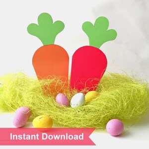 Carrot Box | SVG Template | Cricut Template | Printable PDF File | A4 ...