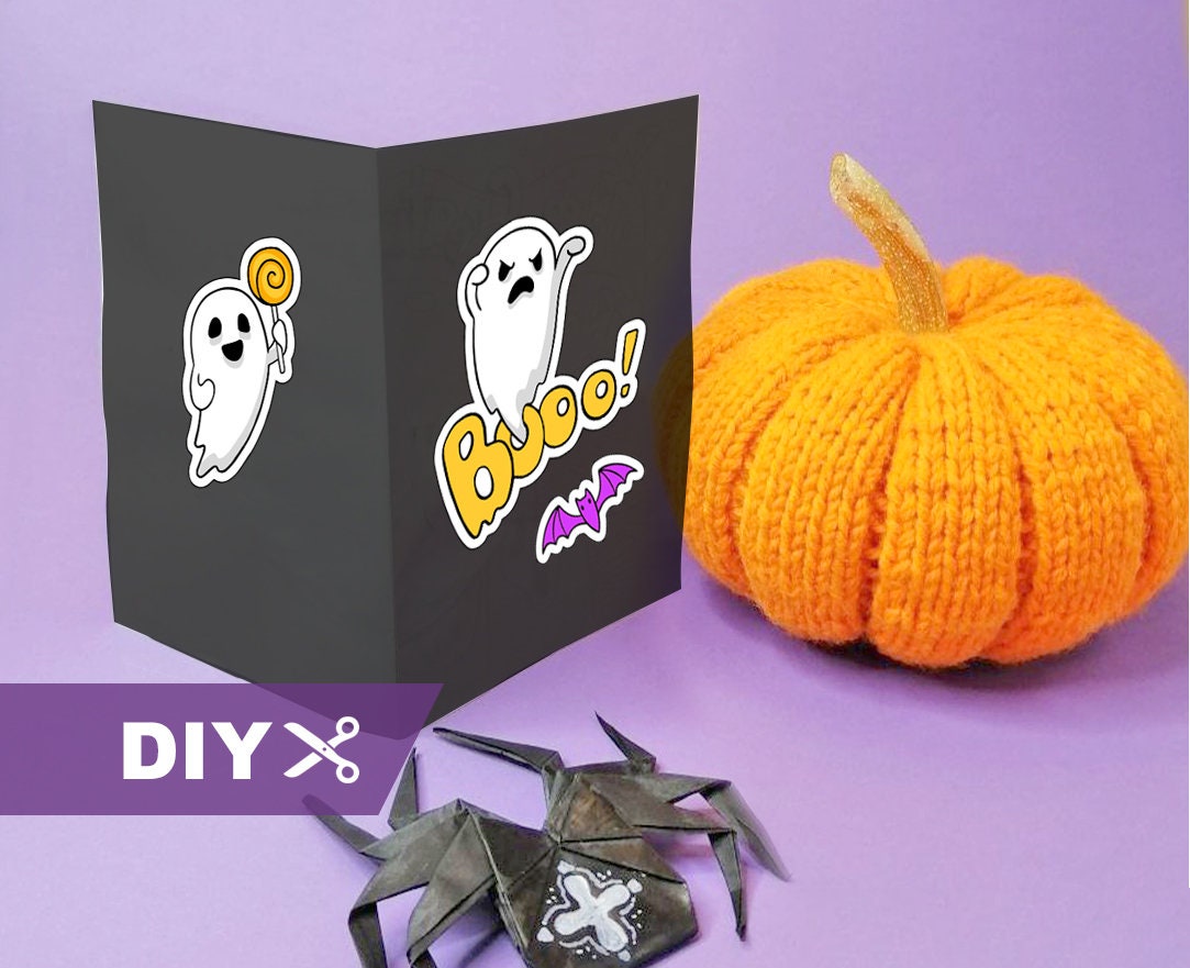 DIY Halloween Pop-up Printable Card | Horror Pop-up Card | Halloween ...