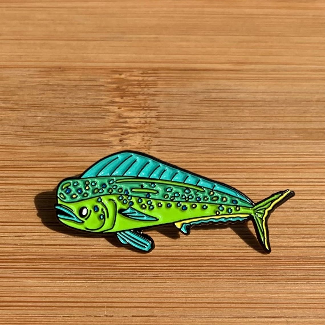 Mahi Mahi Dolphin Enamel Pin - Etsy
