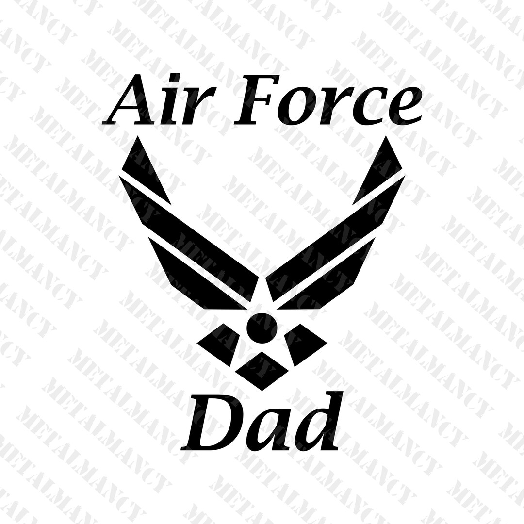 Air Force Dad SVG, DXF, EPS, Png, Jpg - Etsy