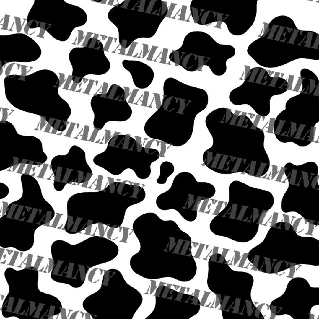 Cow Print SVG, DXF, EPS, Png, Jpg - Etsy