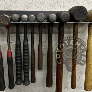 Garage Hammer / Mallet Rack Tool Organizer - Etsy