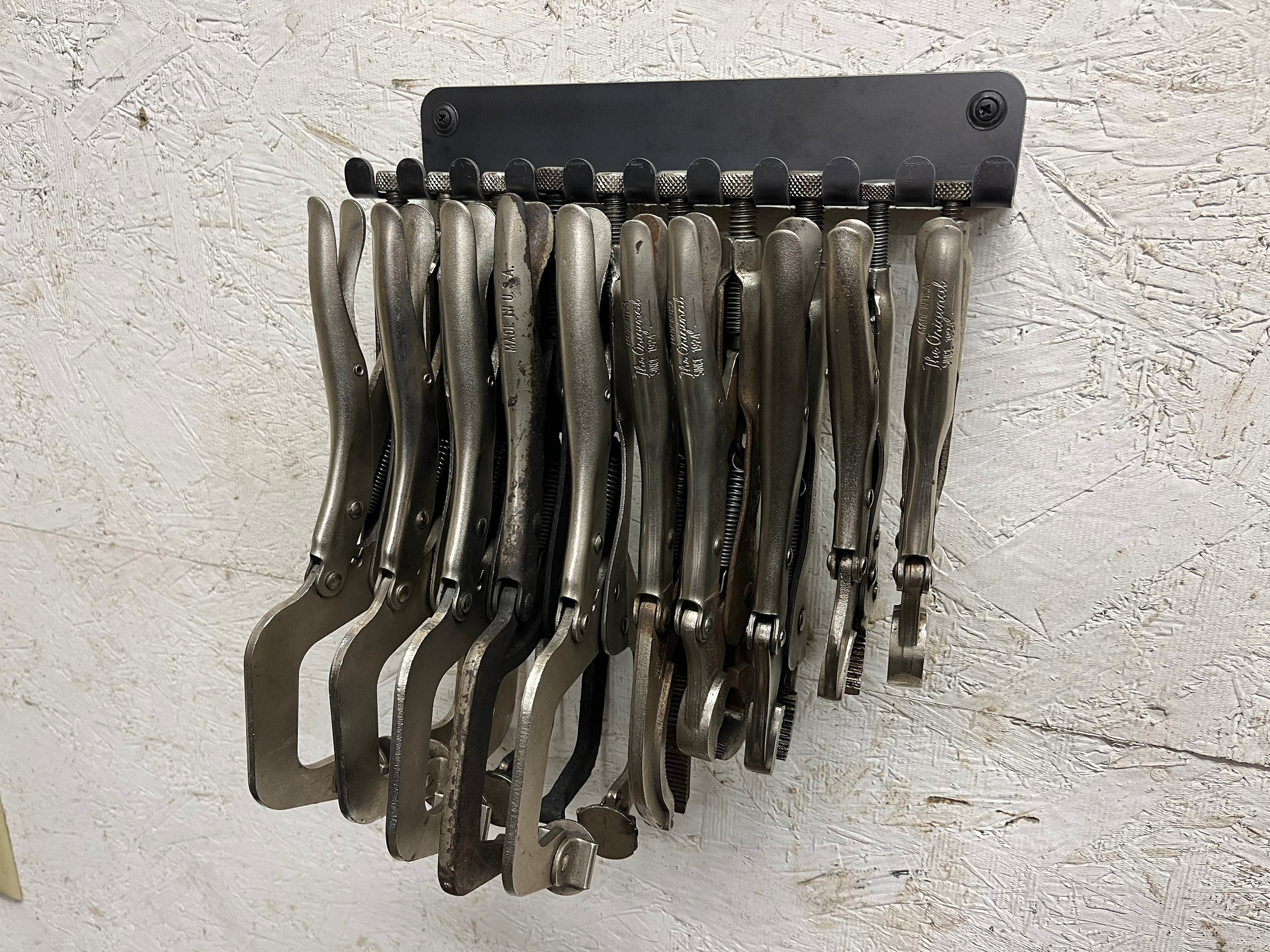 Vise Grip / Clamp Holder: Holds 10 Tools - Etsy