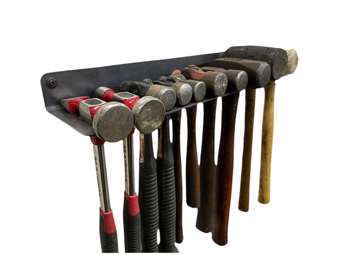 Garage Hammer / Mallet Rack - Tool Organizer - Etsy