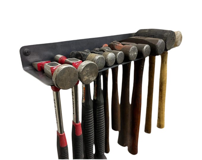 Garage Hammer / Mallet Rack - Tool Organizer - Etsy