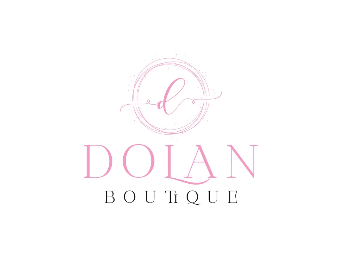 Custom Calligraphy Logo Boutique Logo Signature Logo - Etsy