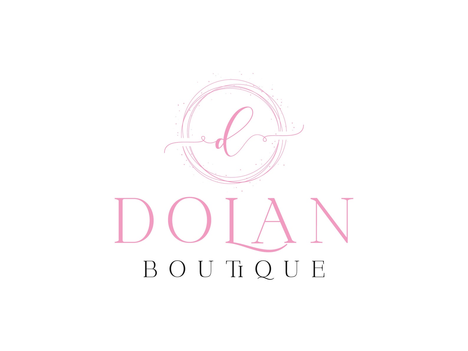 Custom Calligraphy Logo Boutique Logo Signature Logo - Etsy