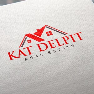 Custom Real Estate Logo, Realtor Logo, House Logo, Property Management ...
