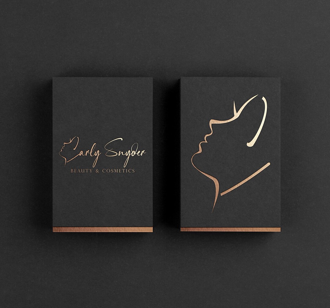 Luxury Beauty and Cosmetics Logo, Skincare Logo, Boutique Logo , Makeup ...