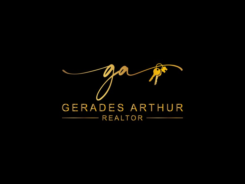 Realtor Logo, Real Estate Logo, Key Realtor Logo, Realty Branding Logo ...