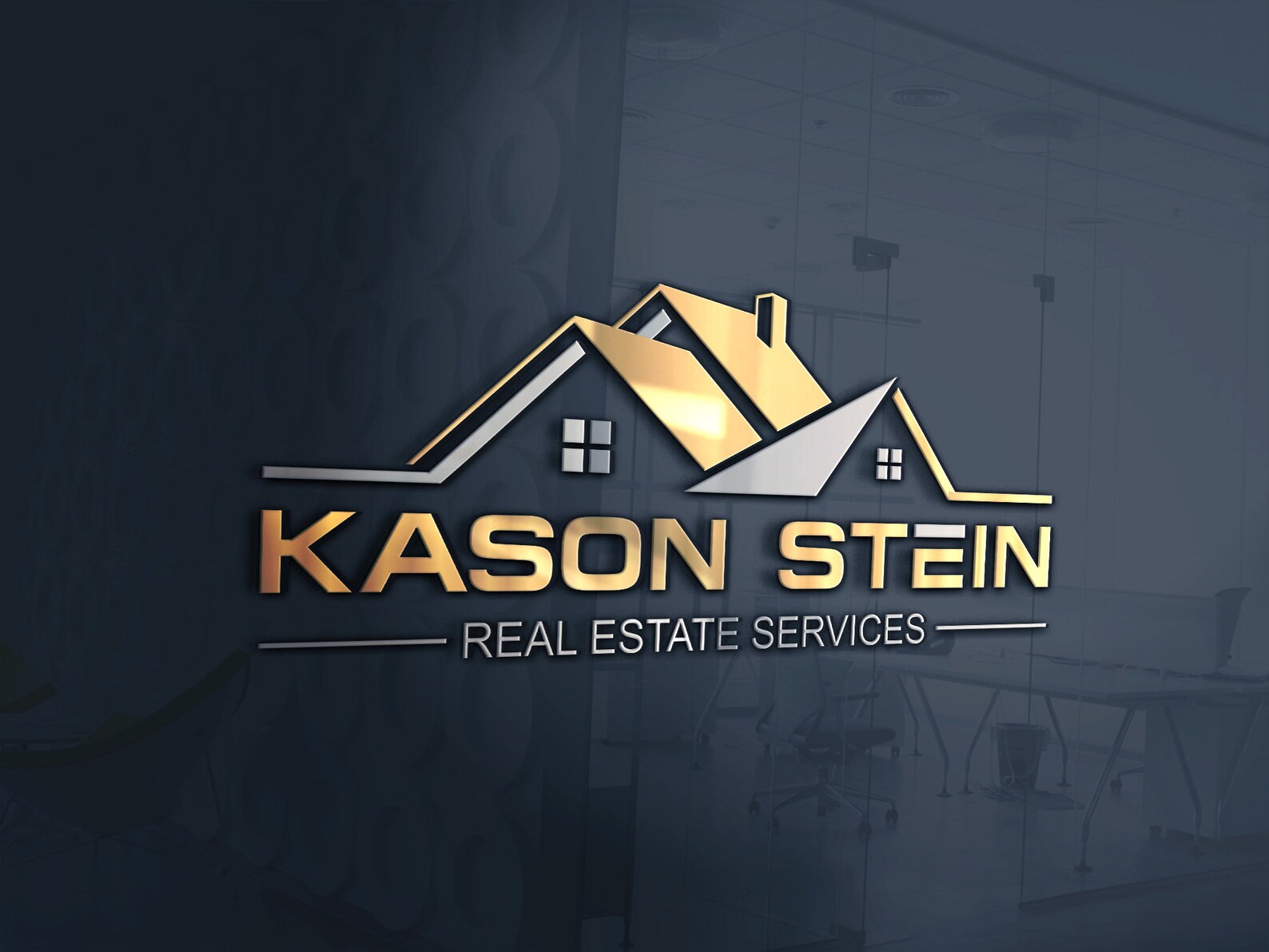 Custom Real Estate Logo, Realtor Logo, Roofing Logo, Realty Logo ...