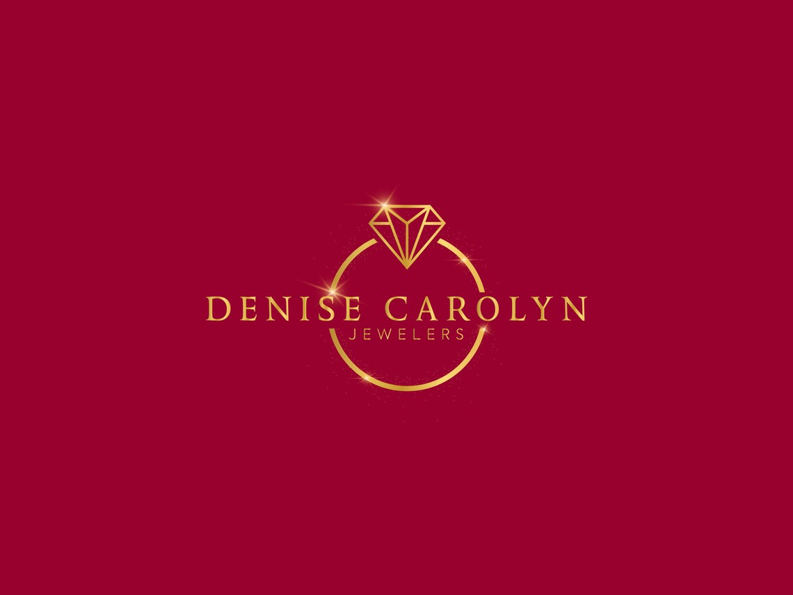 Custom Jewelry Logo Design, Logo Jewelry, Diamond Logo, Boutique Logo ...