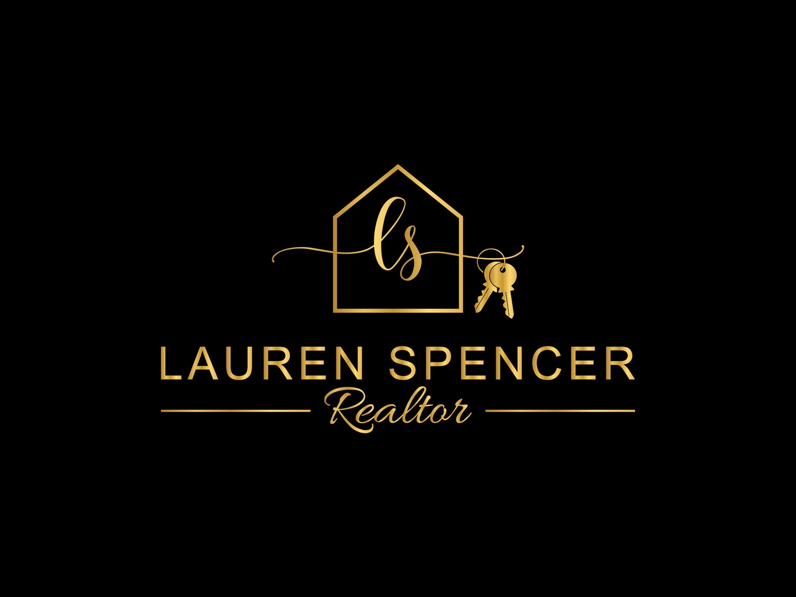 Custom Realtor Logo, Signature Realtor Logo, Key Logo, Realty Logo ...