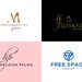 Custom Initial Logo Design, Logo Maker, Beauty and Cosmetics Logo ...