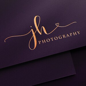 Custom Calligraphy Logo, Heart Logo, Logo Designs, Photography Logo ...