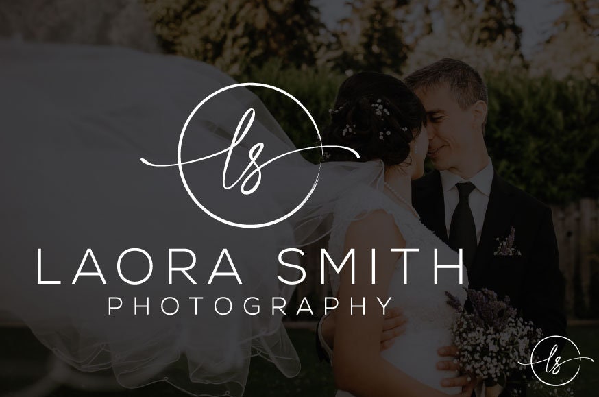Custom Calligraphy Logo Design, Wedding Logo, Bridal Logo, Photography ...