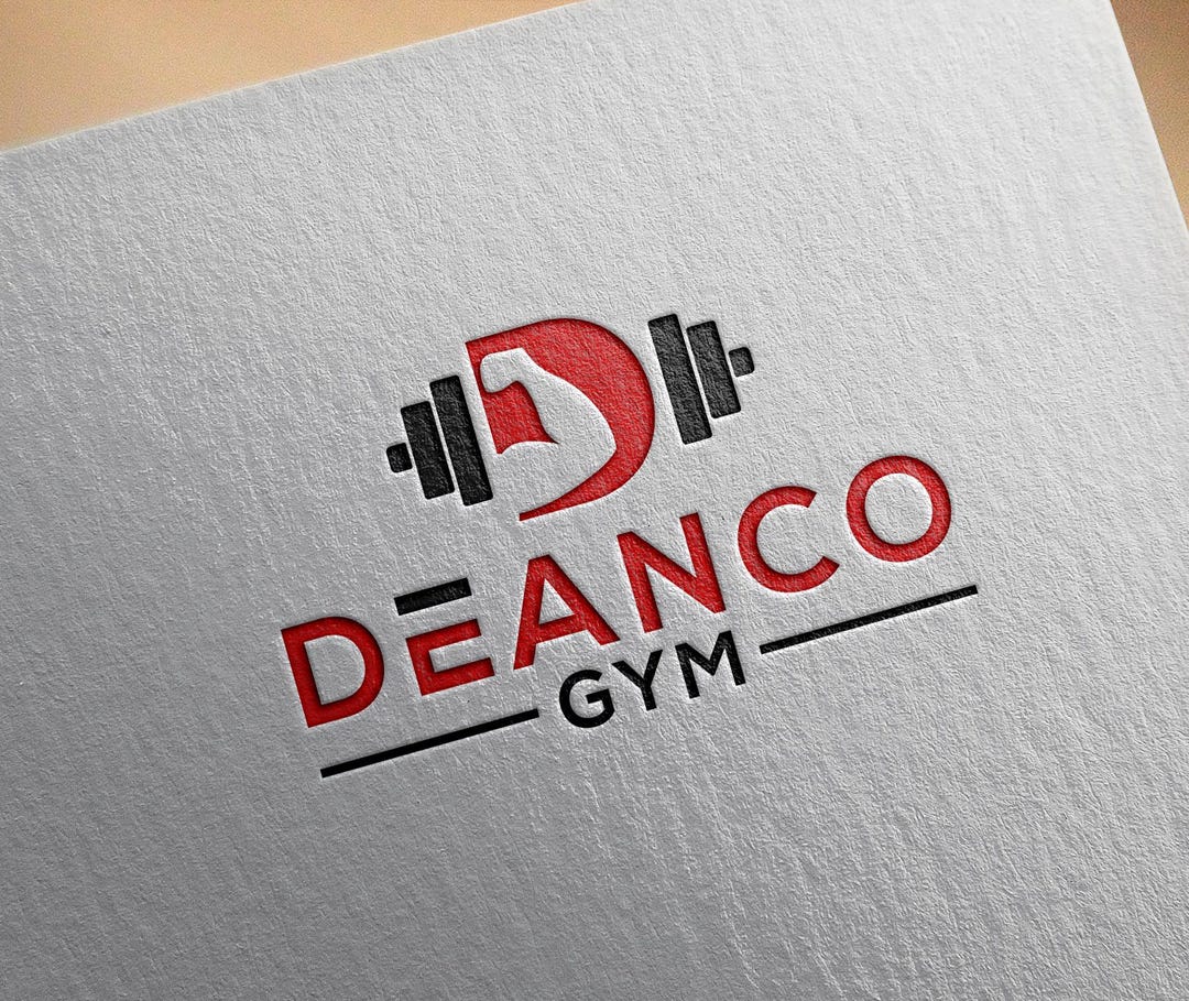 Custom Fitness Logo, Gym Logo, Body Builder Logo, Fitness Instructor ...