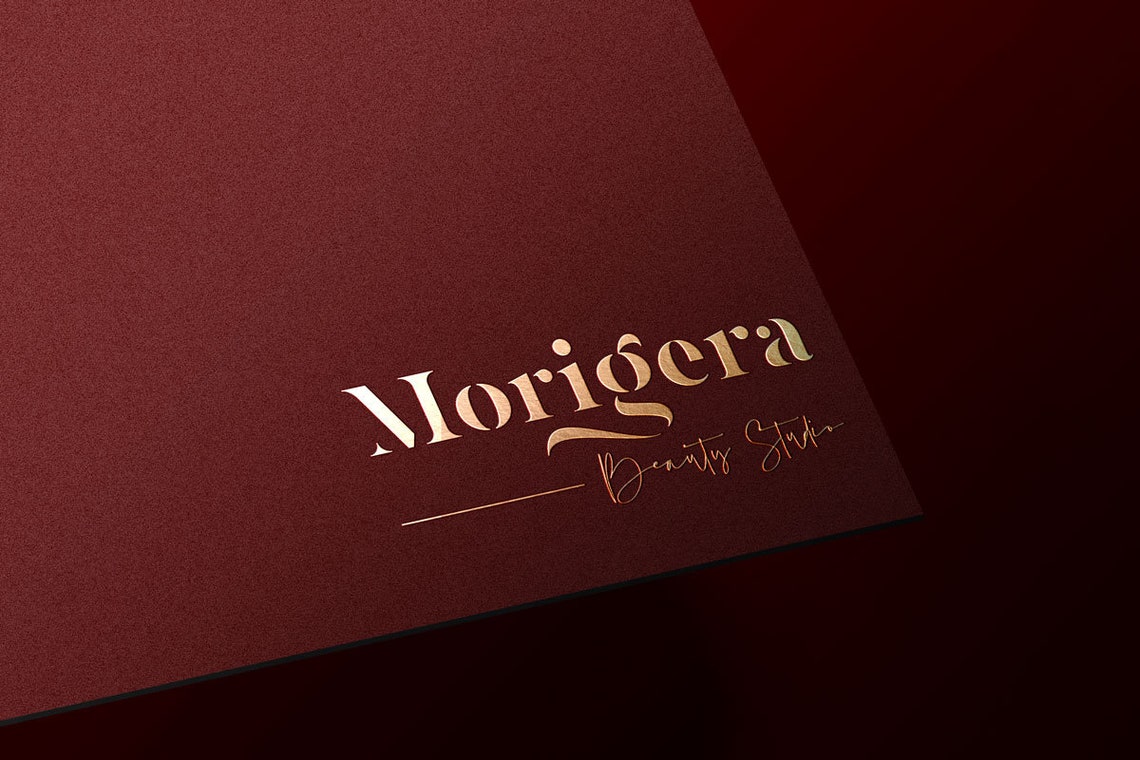 Custom Wordmark Logo Beauty and Cosmetics Logo Lash Logo - Etsy