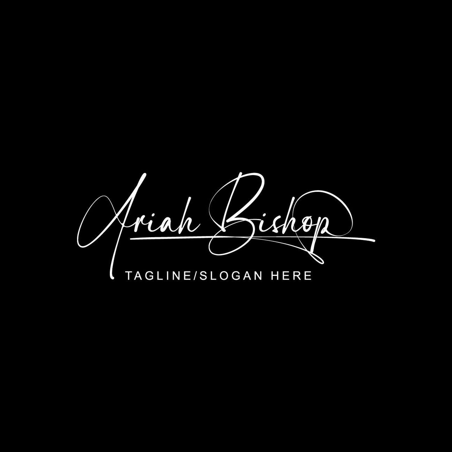 Logo, Logo Design, Custom Signature Logo, Handwritten Logo, Photography ...