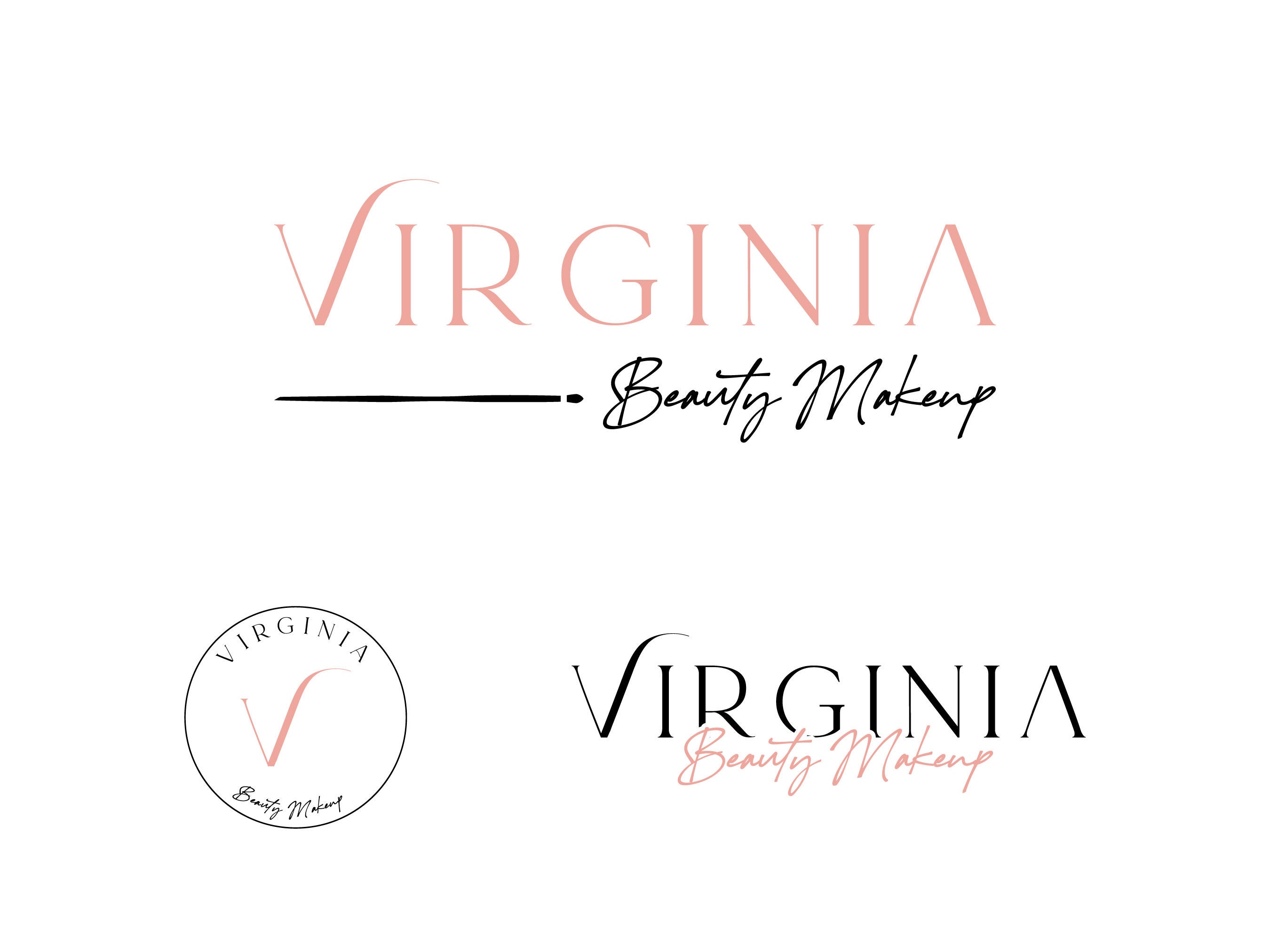 Custom Text Logo, Beauty Logo, Logo Designs, Eyelash Logo, Makeup Logo ...