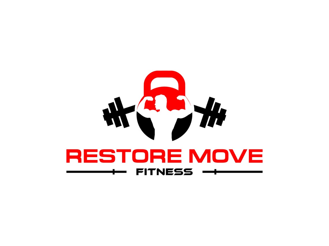 Fitness Logo Gym Logo Logo Design Personal Trainer Logo Fitness ...