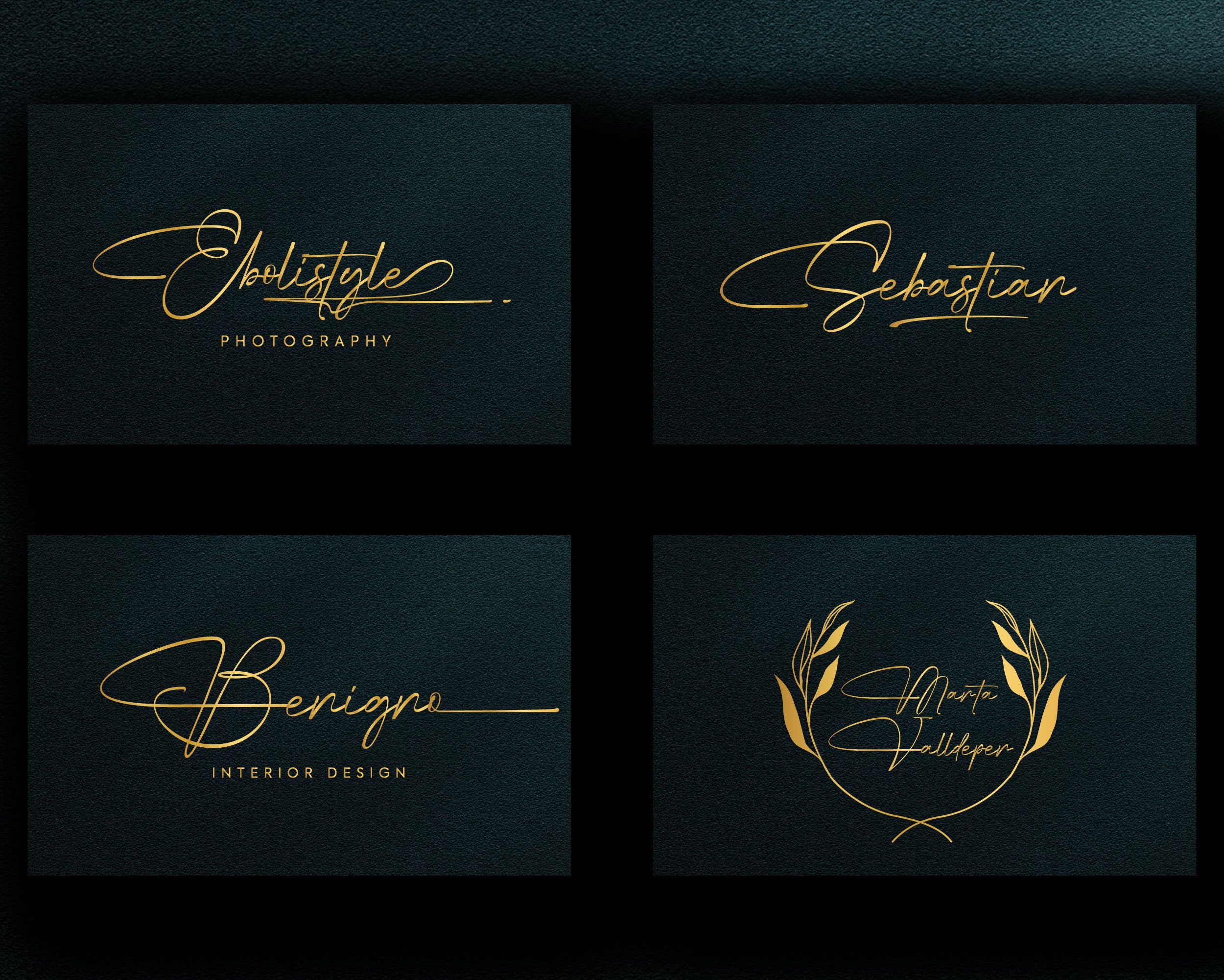 Custom Logo Design, Handwriting Signature, Gold Signature, Luxury Logo ...