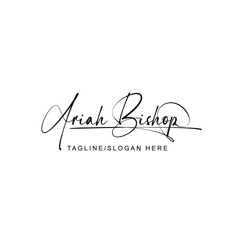 Logo, Logo Design, Custom Signature Logo, Handwritten Logo, Photography ...