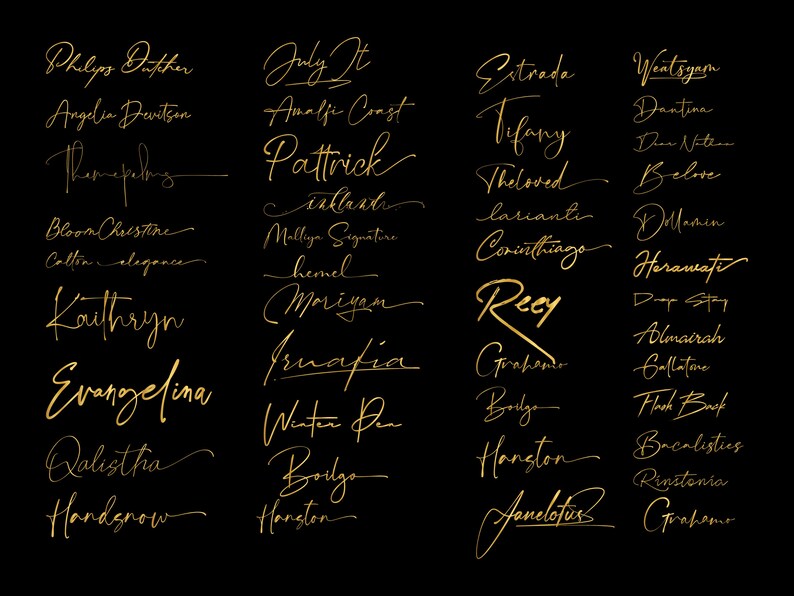 Custom Signature Logo Design, Photography Logo, Handwritten Logo ...