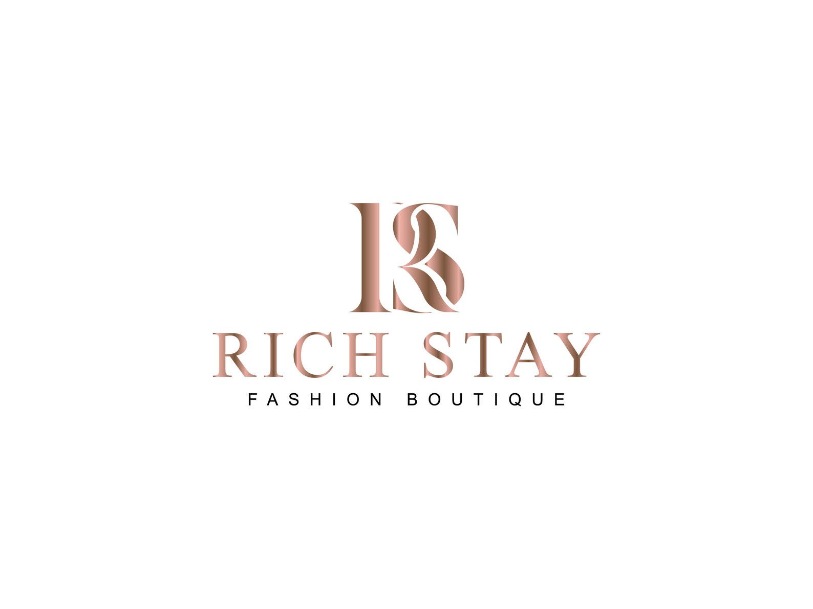 Custom Initial Logo, Instagram Logo, Fashion Logo, Women's Clothing ...