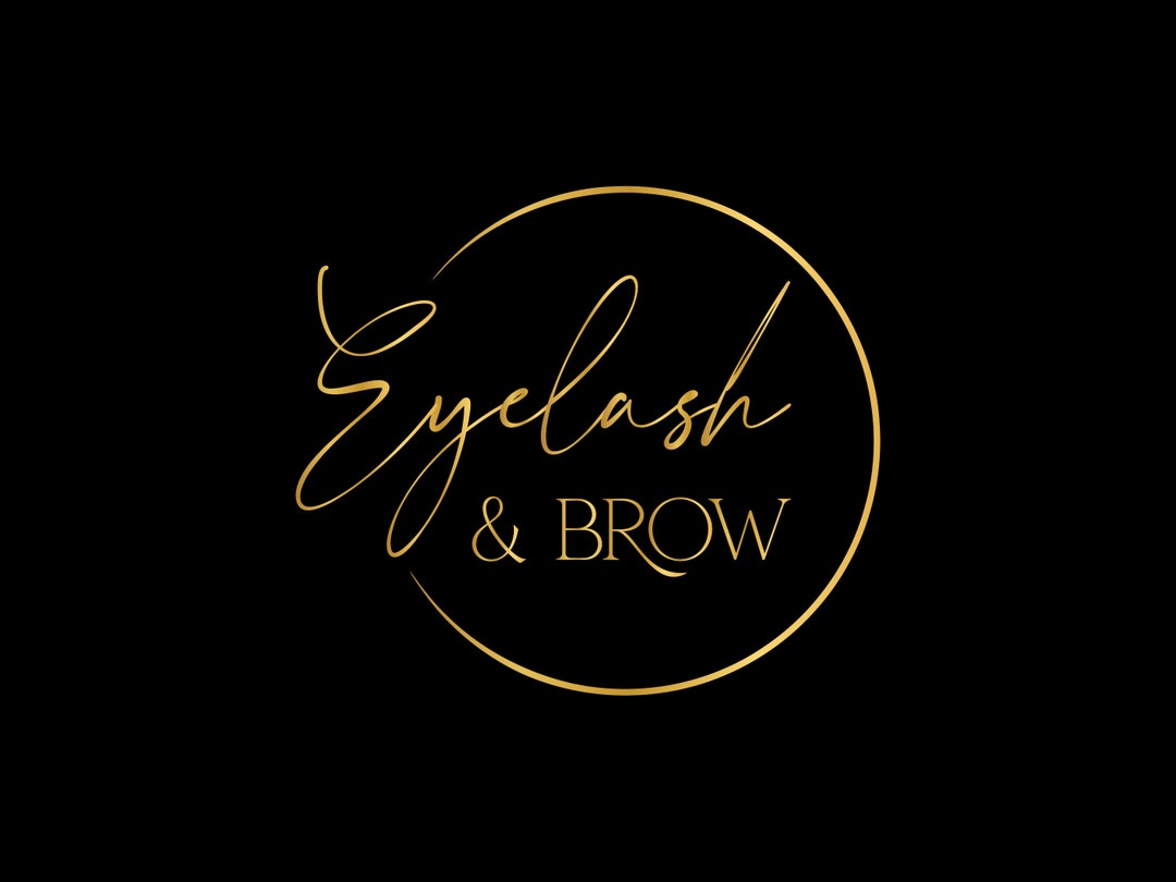 Custom Signature Logo, Beauty and Cosmetics Logo, Eyelash Logo, Nail ...