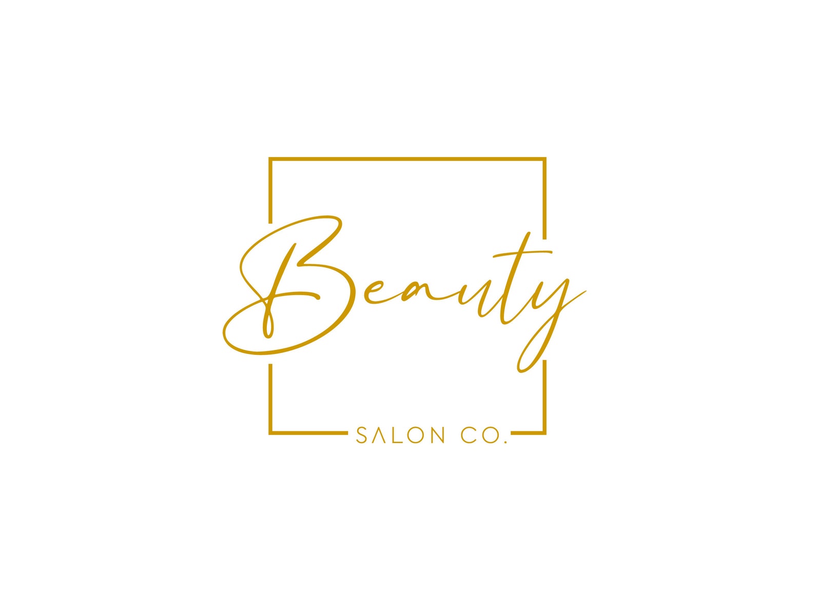 Custom Signature Logo Salon Logo Spa Logo Cosmetics Logo - Etsy