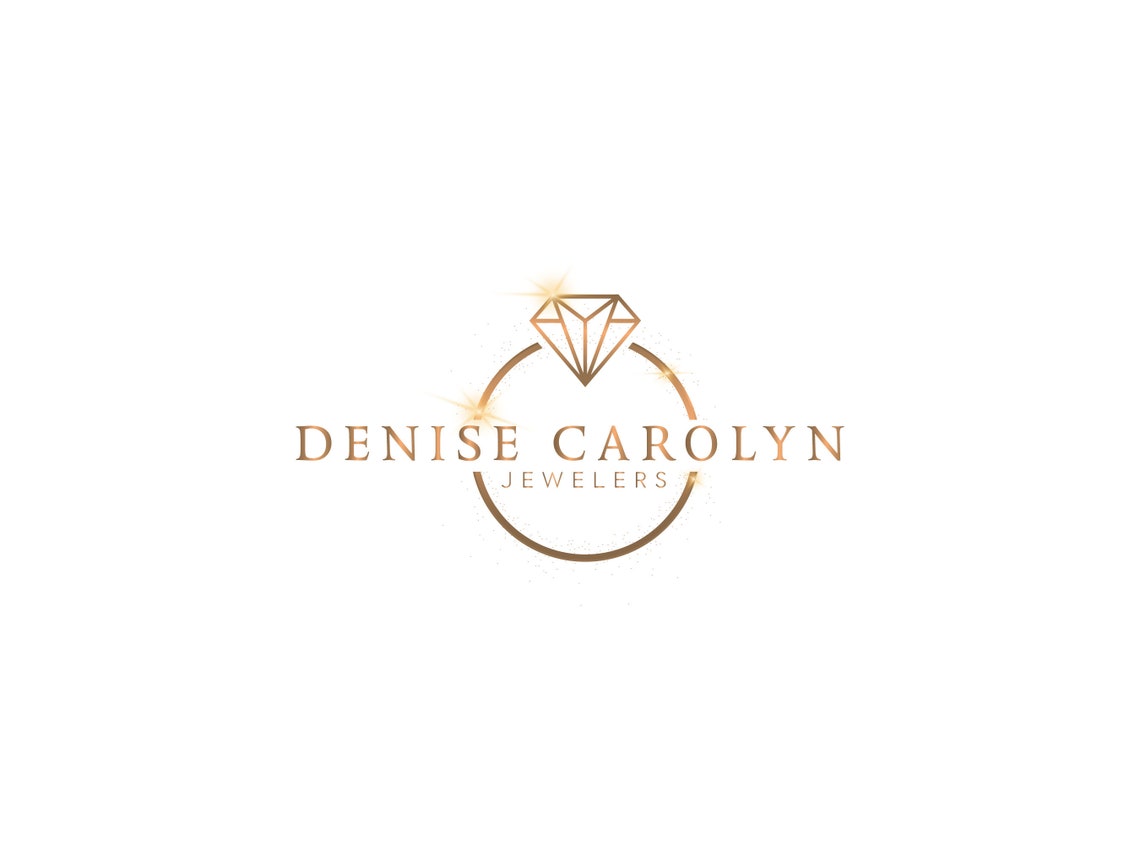 Custom Jewelry Logo Design, Logo Jewelry, Diamond Logo, Boutique Logo ...