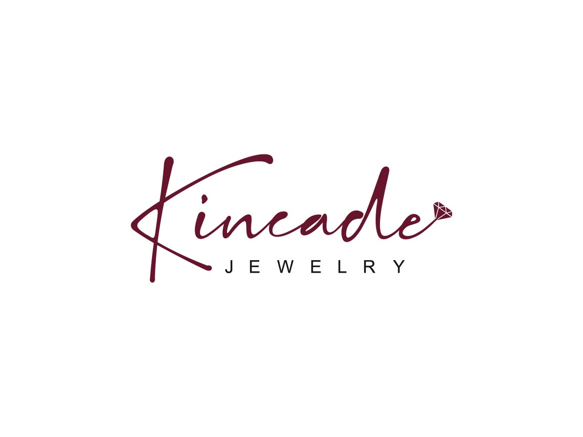 Logo Design Custom Jewelry Logo Emerald Logo Earring Logo - Etsy