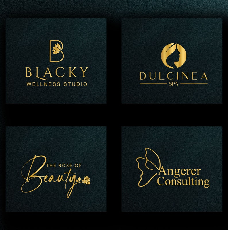 Custom Beauty Brand and Cosmetics Logo Design, Skincare Logo, Med Spa ...