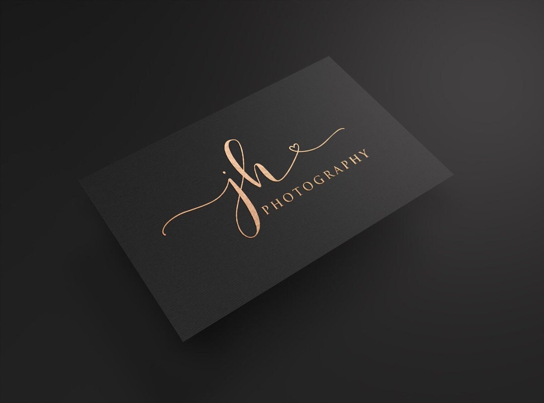 Custom Calligraphy Logo, Heart Logo, Logo Designs, Photography Logo ...